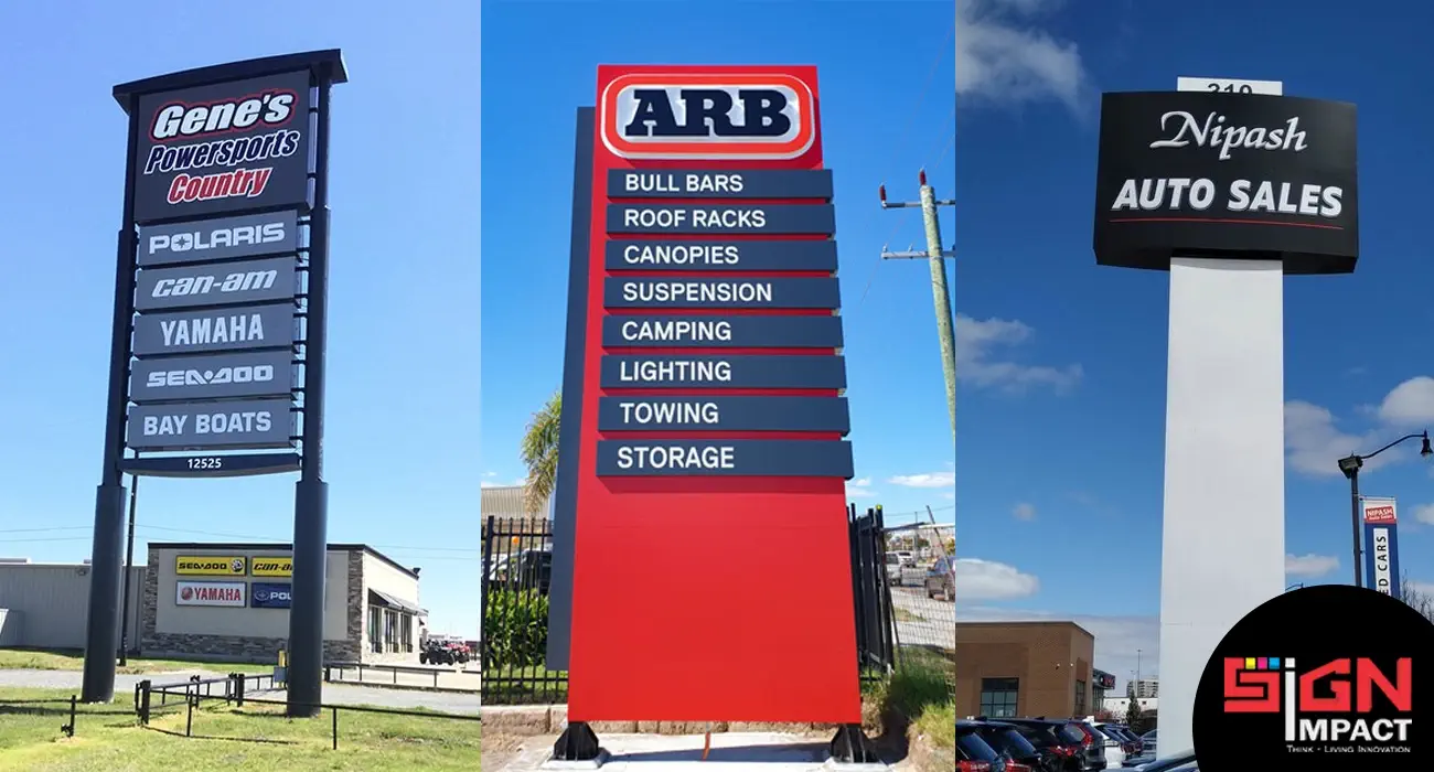 Pylon Signages - ROLIVE EXPRESS